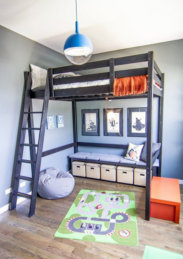 20 Awesome Loft Beds For Small Rooms House Design And Decor 20 Awesome Loft Beds For Small Rooms House Design And Decor
