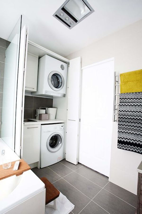 Small laundry bathroom decor Small laundry bathroom decor