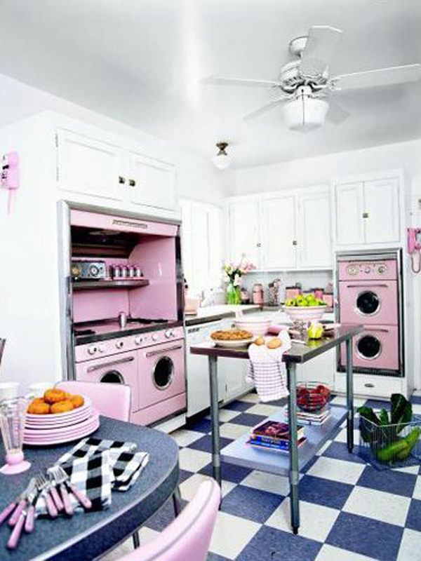Retro kitchen design ideas