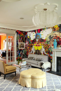 25 Cool Graffiti Wall Interior Ideas | Housetodecor.com
