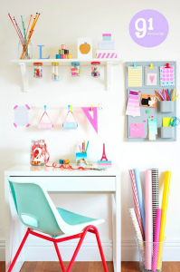 10 Pretty Pastel Workspace Ideas | Housetodecor.com