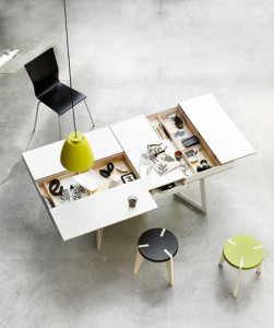 15 Futuristic Compact Tables | Housetodecor.com