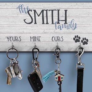 25 Cute DIY Wall Key Holder Ideas That Inspired | Housetodecor.com