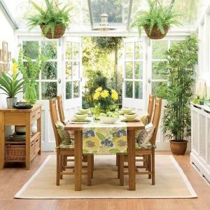 25 Cozy Sunroom Decor Ideas With Tropical Theme | Housetodecor.com