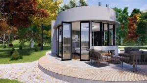 Glamping Pod Lara: Best Circular Cabins For Luxurious Holiday Retreat ...