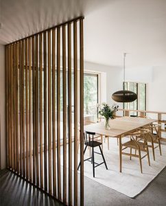 20 Stylish And Modern Wood Partition For Any Room | Housetodecor.com