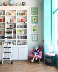 20 Awesome Home Libraries That Kids Will Love | Housetodecor.com