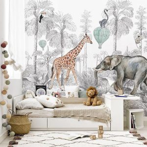 20 Fun Kids’ Rooms With African Inspired | Housetodecor.com
