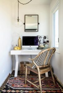 24 Smart Ways To Hide Your Workspace At Home | Housetodecor.com