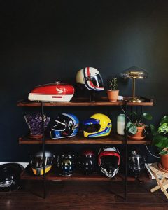 10 DIY Motorcycle Helmet Storage You’ll Must Try | Housetodecor.com