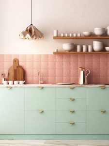 20 Soft And Cozy Kitchen Ideas With Mint Colors | Housetodecor.com