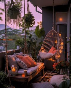 14 Most Romantic Balcony Ideas For Valentine’s Day | Housetodecor.com