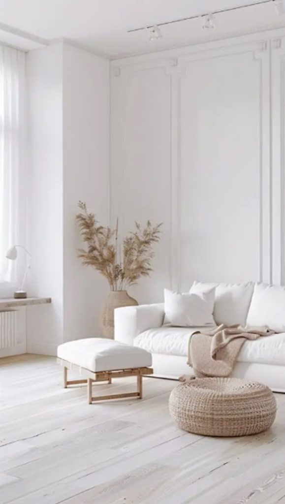 21 Cozy White Living Room Ideas For Relaxing Space | Housetodecor.com