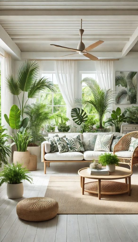20 Tropical Living Room Ideas Like A Holiday | Housetodecor.com