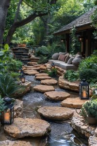 20 Cozy Small River Ideas For Backyard Retreat | Housetodecor.com