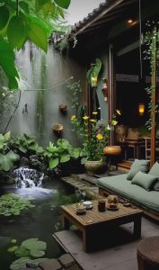 20 Cozy Small River Ideas For Backyard Retreat | Housetodecor.com